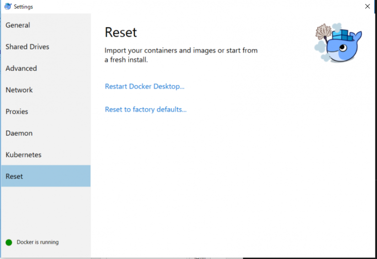 Docker Desktop For Windowsでコンテナ起動時に「driver Failed Programming External Connectivity」や「input